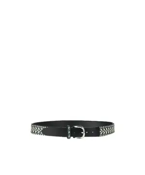 Isabel Marant Étoile Leather Belt With Appliqués