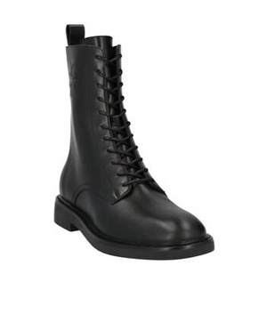 Tory Burch Lace-up Leather Ankle Boots