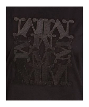 Max Mara Crew-neck Short-sleeve T-shirt - Black