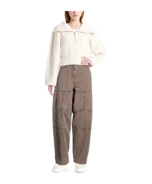 MAXCO. High-waisted Cargo Casual Trousers