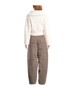 MAXCO. High-waisted Cargo Casual Trousers