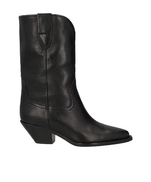 Isabel Marant Étoile Plain Colour Ankle Boots - Black