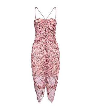 Isabel Marant Étoile Sleeveless Floral Print Dress - Pink
