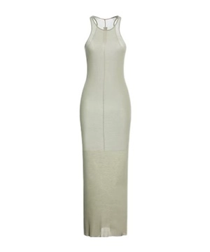 Rick Owens Slim Sleeveless Dress - Gray