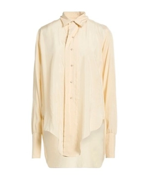 MAISON MARGIELA Solid Colour Shirts - Nude