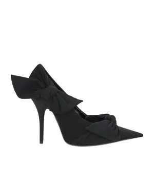 Balenciaga Pointed-toe High Heels With Bow Detailing