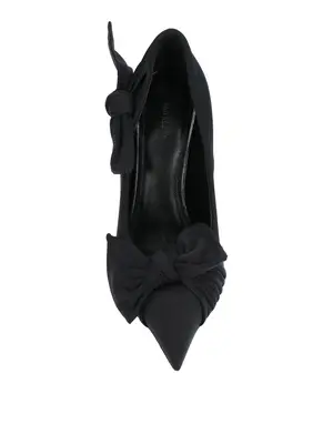 Balenciaga Pointed-toe High Heels With Bow Detailing