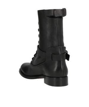 Chloé Lace-up Round-toe Ankle Boots