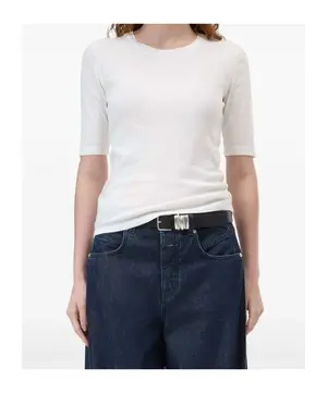 Closed Crew-neck Short-sleeved T-shirt