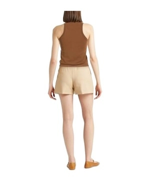 Max Mara Crew-neck Ribbed Racerback Tank Top