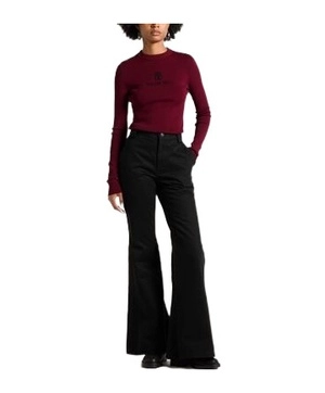Balenciaga High-waisted Flared Trousers