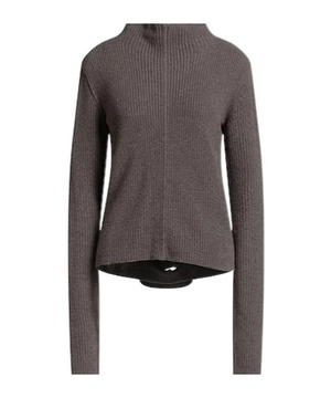 Rick Owens Plain Colour Turtlenecks - Black
