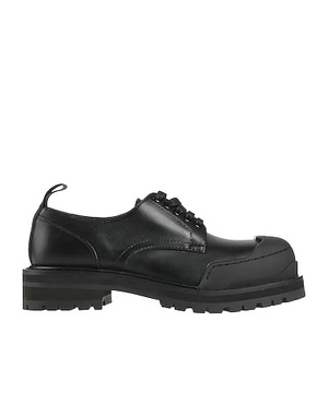 Marni Leather Lace-up Shoes - Black
