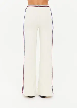 The Upside Adesa Kansas Striped Knit Trousers