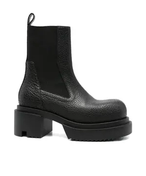 Rick Owens 60mm Beatle Bogun Platform Boots - Black
