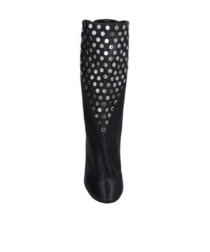 Isabel Marant Étoile Leather Studded High Heel Boots