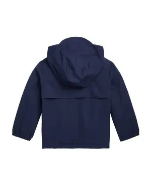 Ralph Lauren Embroidered Hooded Windbreaker