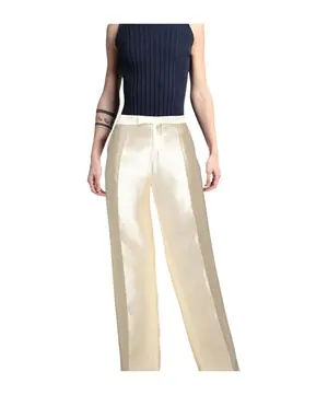 MAISON MARGIELA Satin Wide Leg Dress Pants