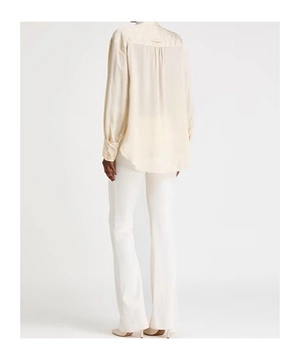 MAXCO. Max&co. Satin Striped Top