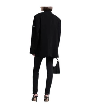 Balenciaga Double-breasted Notched Lapel Blazer