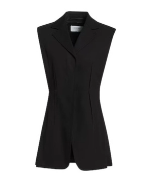 Sportmax Sleeveless Blazer - Black
