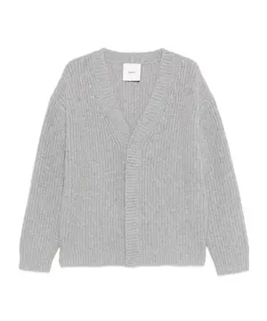 Nanushka Wool-cashmere Cardigan - Gray