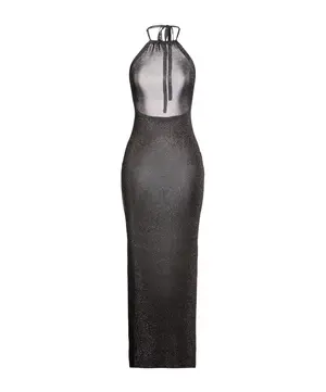 Balenciaga Metallic Cami Fitted Dress