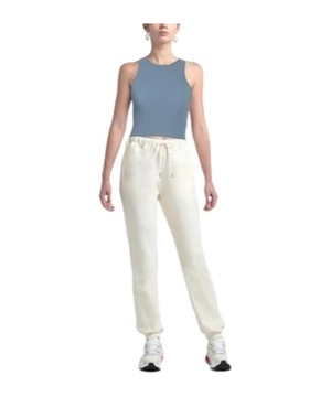 Max Mara Crew-neck Ribbed Cropped Tank Top