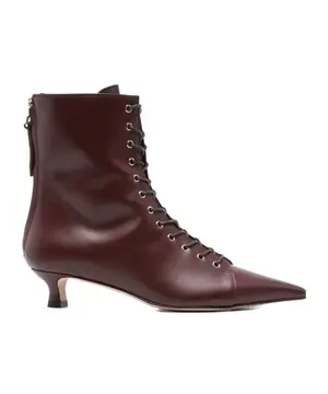 AeydĒ 40mm Lace-up Pointed-toe Boots
