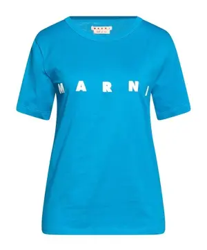 Marni Crew-neck Short-sleeve T-shirt - Blue