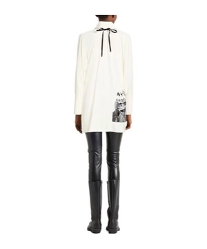 MAISON MARGIELA Printed Long-sleeve Shirt