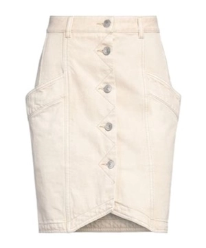 Isabel Marant Étoile Mini Skirt With Irregular Hem - White