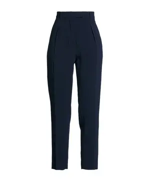 Max Mara Solid-color Slim Tapered Trousers - Black