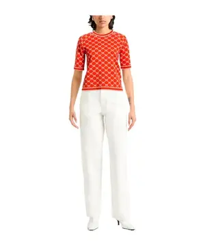 Max Mara Lightweight Knitted Short Sleeve Top