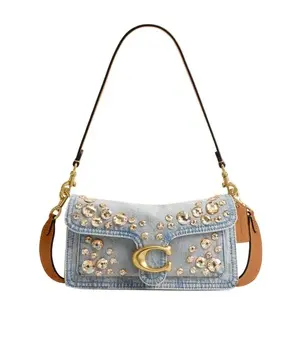 COACH Tabby 26 Embellished Shoulder Bag