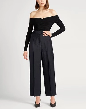Max Mara High Waisted Straight Leg Trousers