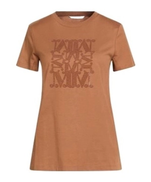 Max Mara Crew-neck Short-sleeve T-shirt - Brown