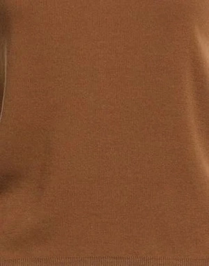 Max Mara Crew-neck Racerback Ribbed Tank Top