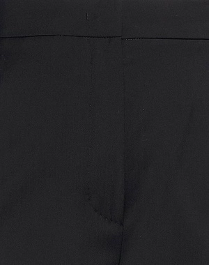 Max Mara High-waisted Flared Trousers In Cool Wool