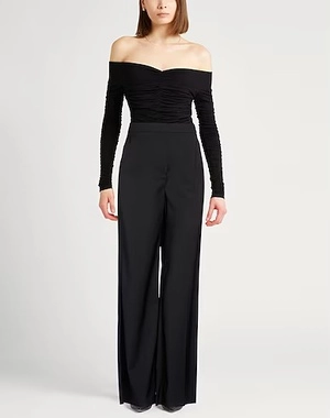 Max Mara High-waisted Flared Trousers In Cool Wool