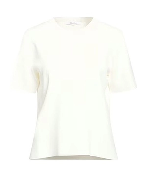 Max Mara Plain Colour Jumpers - White
