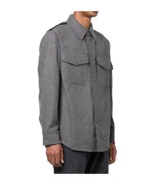 Helmut Lang Button-up Long-sleeve Shirt