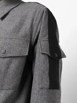 Helmut Lang Button-up Long-sleeve Shirt
