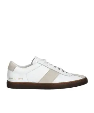 COMMON PROJECTS Panelled Leather Sneakers - White