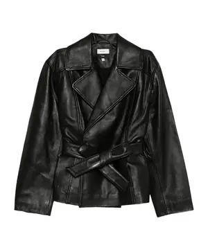 REFORMATION Veda Jaden Leather Jacket