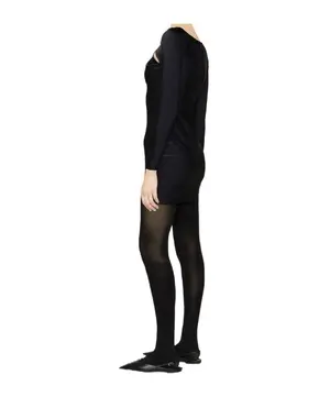 Coperni Twisted Cut-out Long Sleeve Mini Dress