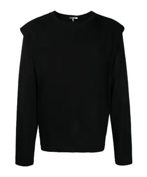 Isabel Marant Étoile Padded-shoulder Cotton Sweatshirt