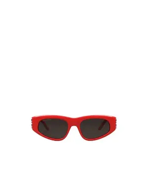 Balenciaga Wrap-around Sunglasses - Black