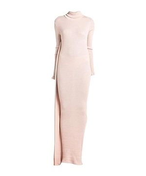 MAISON MARGIELA Solid Color Knit Dress - Nude
