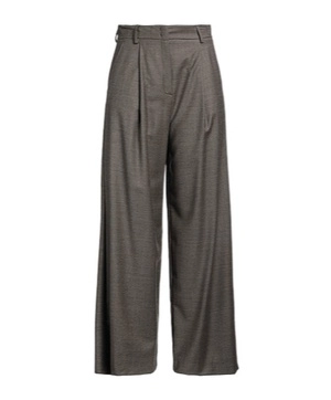 Max Mara Houndstooth Flannel Wide-leg Trousers